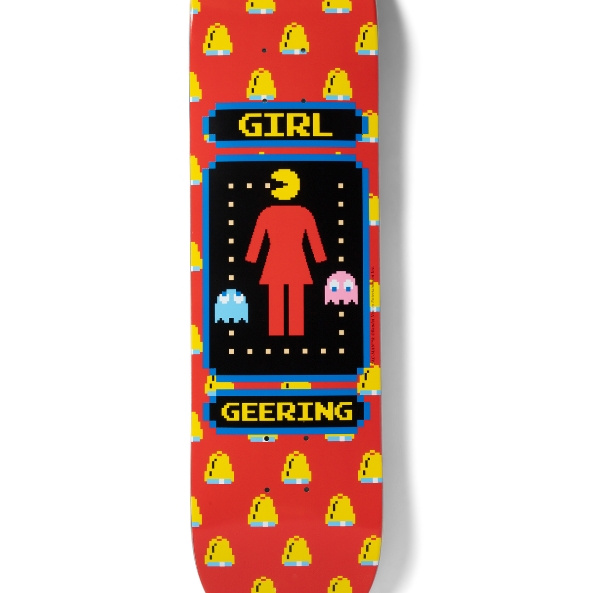 Girl Skateboard Deck Pac-Man Breana Geering 8" – Metropolitan
