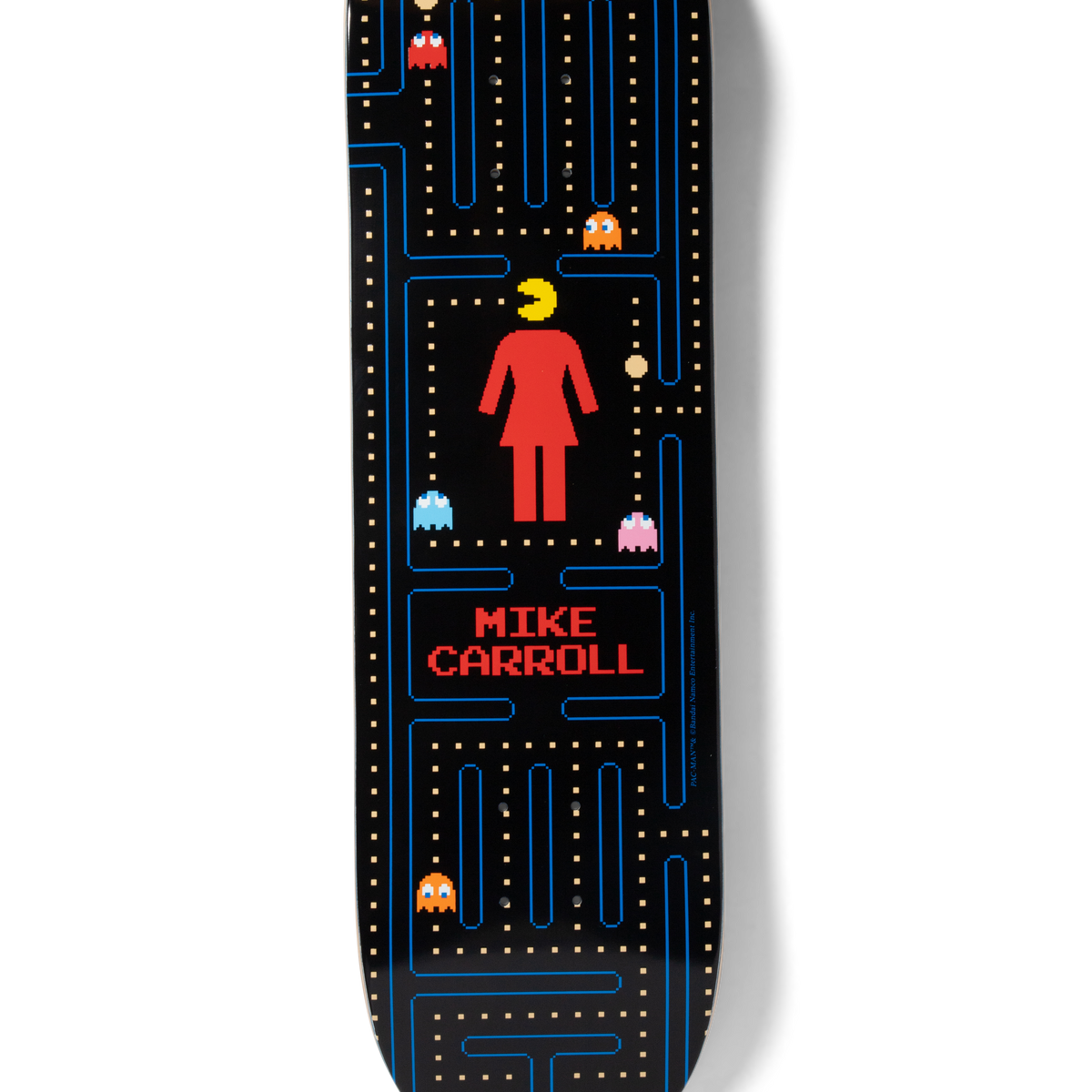 Girl Skateboard Deck Pac-Man Special Edition Mike Carroll 8.375" – Metropolitan