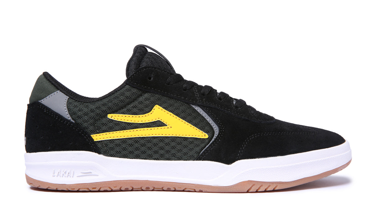 Lakai Atlantic Black Gold Suede Skate Shoes – Metropolitan