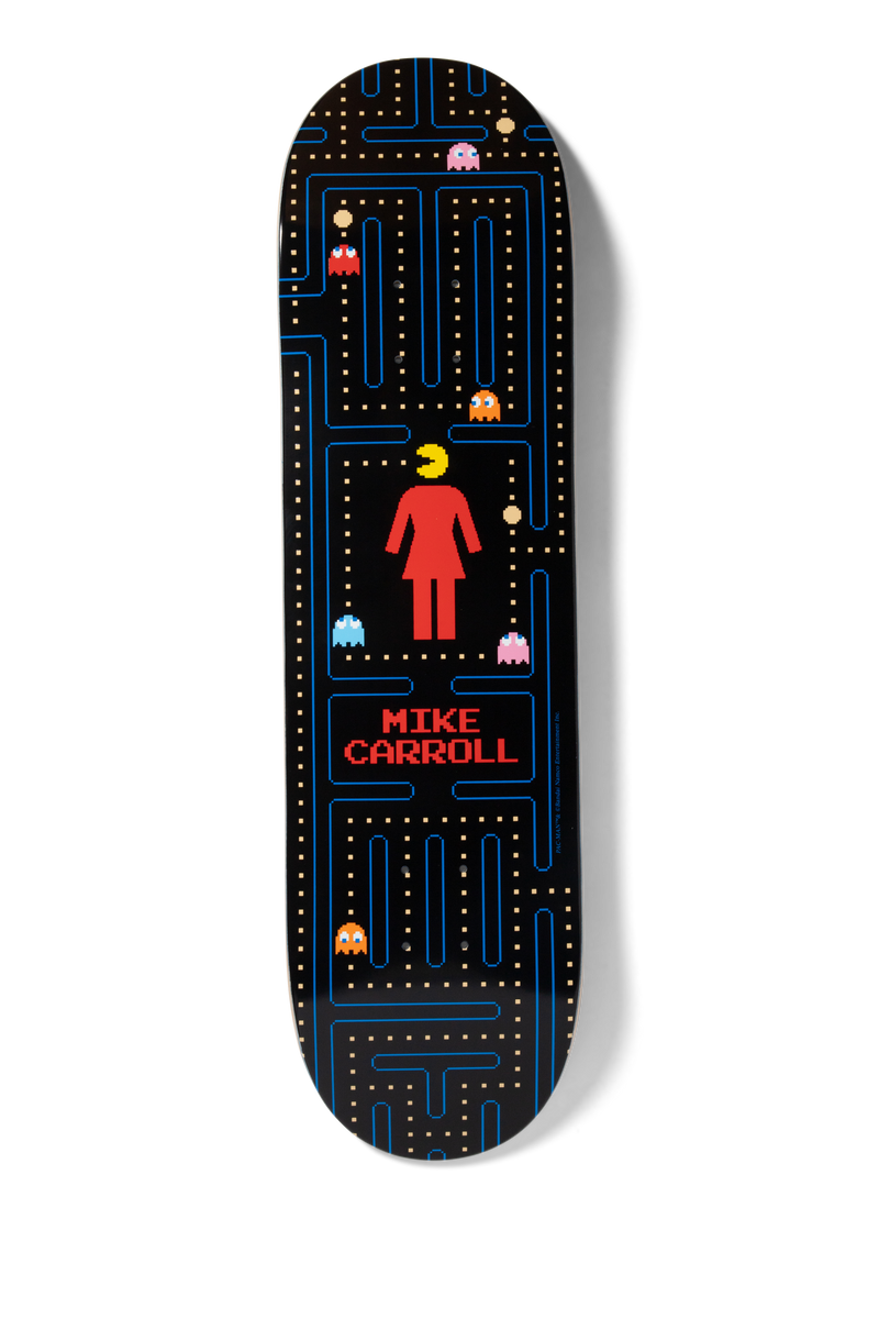 Girl Skateboard Deck Pac-Man Special Edition Mike Carroll 8.5 ...