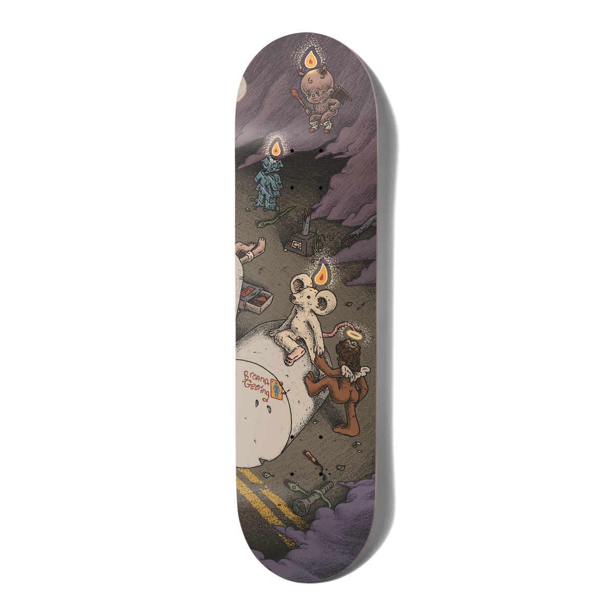 Girl Deck Monumental Breana Geering 8" – Metropolitan