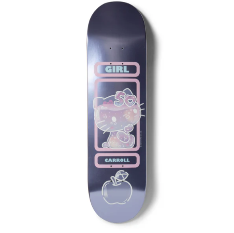 Girl x Hello Kitty Skateboard Deck 50th Anniversary Mike Carroll Twin ...