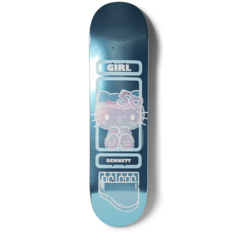 Girl x Hello Kitty Skateboard Deck 50th Anniversary Niels Bennett 8 ...