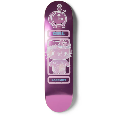 Girl x Hello Kitty Skateboard Deck 50th Anniversary Simon Bannerot 8 ...
