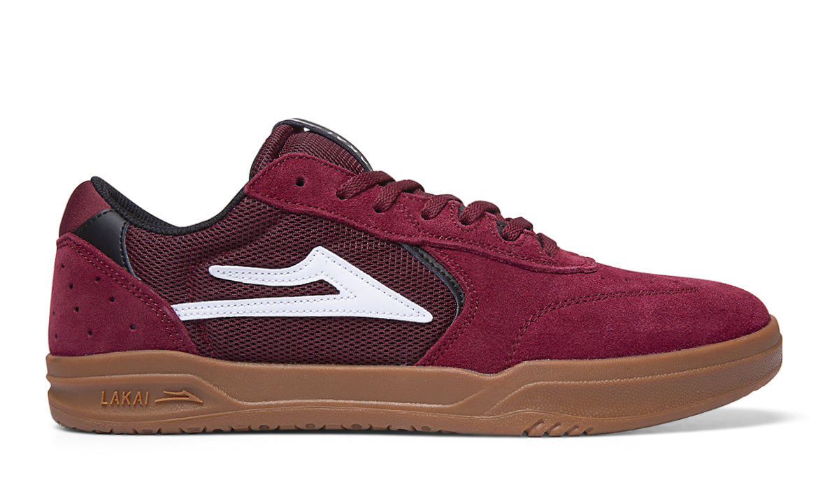 Lakai Atlantic XLK Skate Shoes - Burgundy/Gum – Metropolitan
