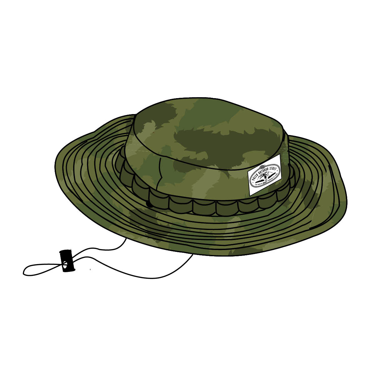 Lakai x Poler Boonie Hat Furry Camo – Metropolitan