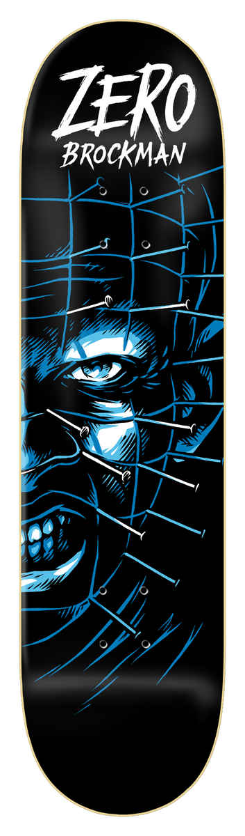 Zero Skateboard Deck Fright Night Glow in the Dark James Brockman 8.25 ...