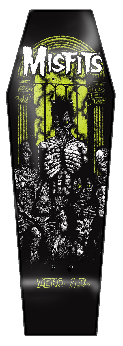 Zero Deck Misfits Earth A.D. Coffin 10.5" – Metropolitan