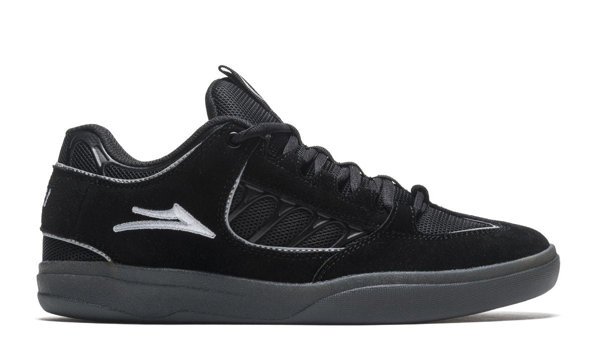 Lakai Carroll Black Smoke Suede Skateboarding Shoes – Metropolitan